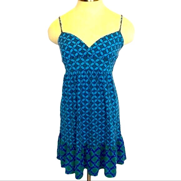 No Boundaries | Dresses | No Boundaries Boho Sun Dress Blue Green ...
